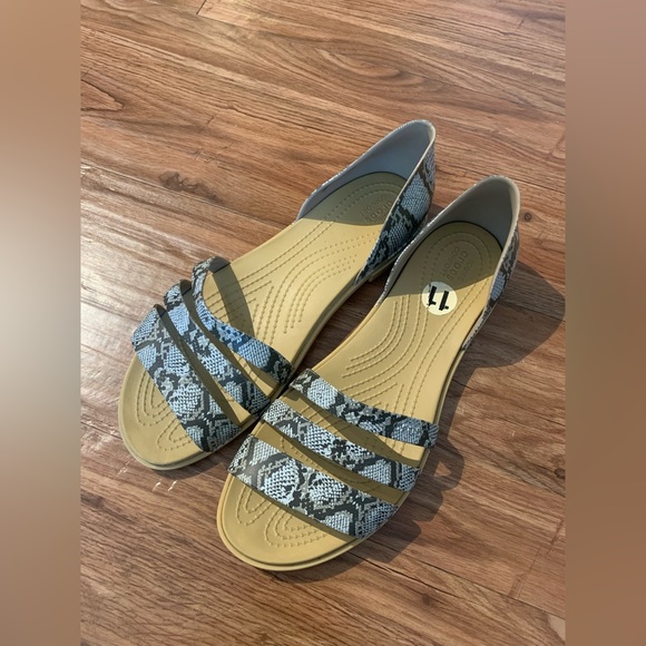CROCS | Shoes | Crocs Womens Tulum Open Flat 1 | Poshmark